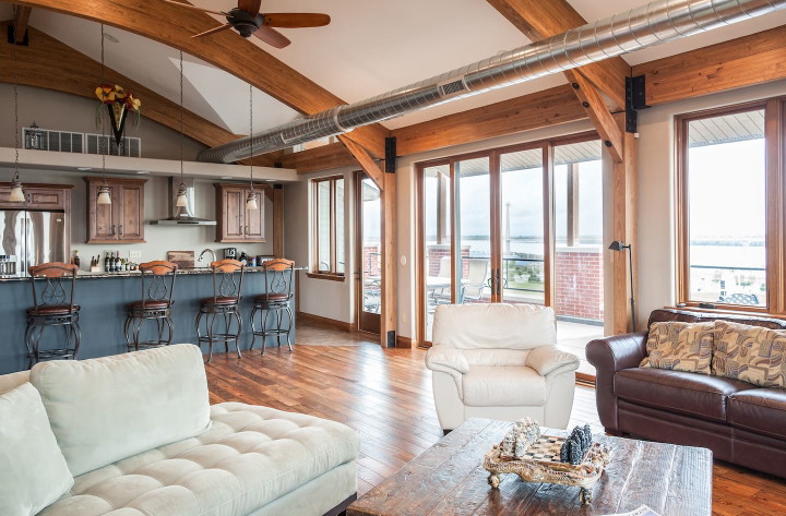 River View - Penthouse Loft W/ Riverview Deck - Alton, IL