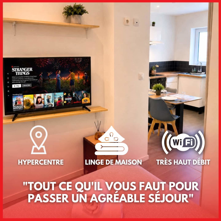 Studio 2 ︱Cour Privé︱face Tram︱hypercentre - Valenciennes