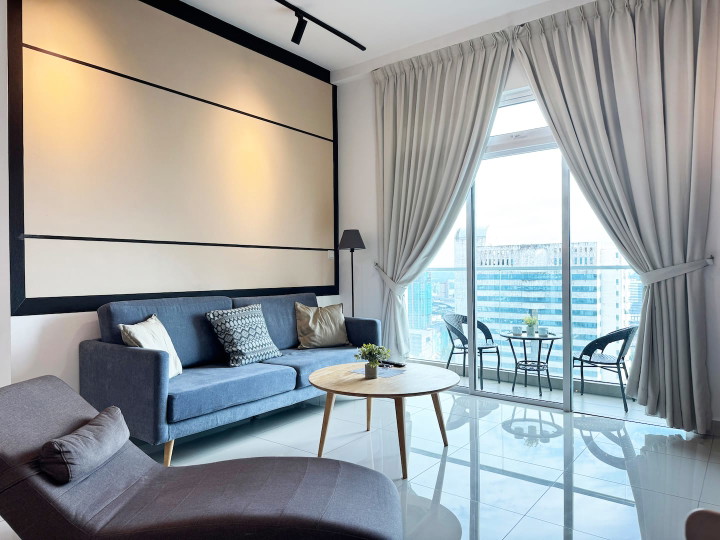 30th High Floor Cozy 2 Bedrooms Twin Galaxy - Johor Bahru