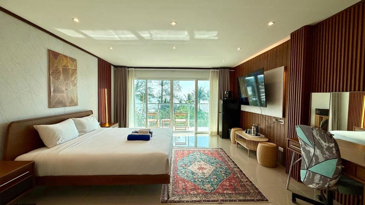 Chambre Deluxe En Bord De Mer, Balcon Et Vue Sur L - Karon Beach