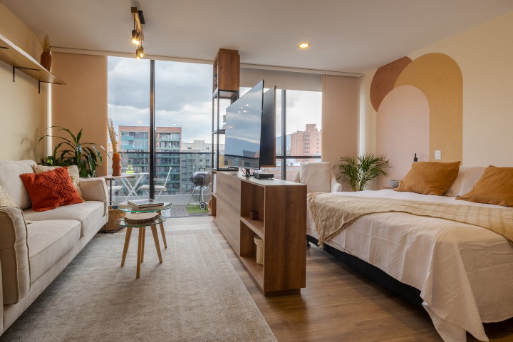 Organic, Comfy & New Loft In Laureles Quarter - Medellín