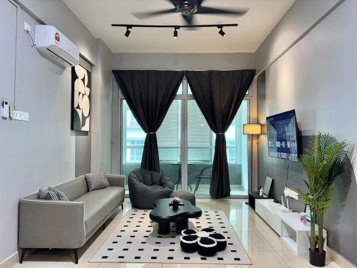 Cozy Modern 3bd5px | Mount Austin | Free Netflix Wifi - Johor Bahru