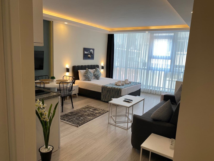 Appartement 1+0 Avec Un Emplacement Central Idéal - Antalya