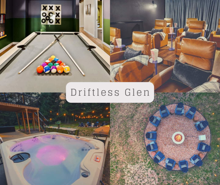 Hot Tub | Fire Pit | Theater | Game Rm - Wisconsin Dells, WI