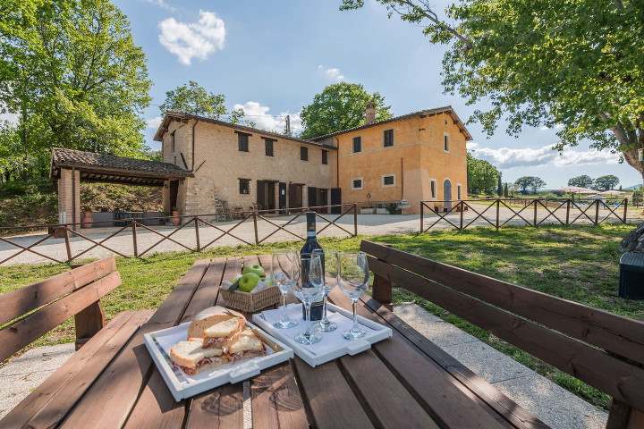 Casale Andrea&nbsp;: Piscine Privée, Spoleto, Ombrie - Italie