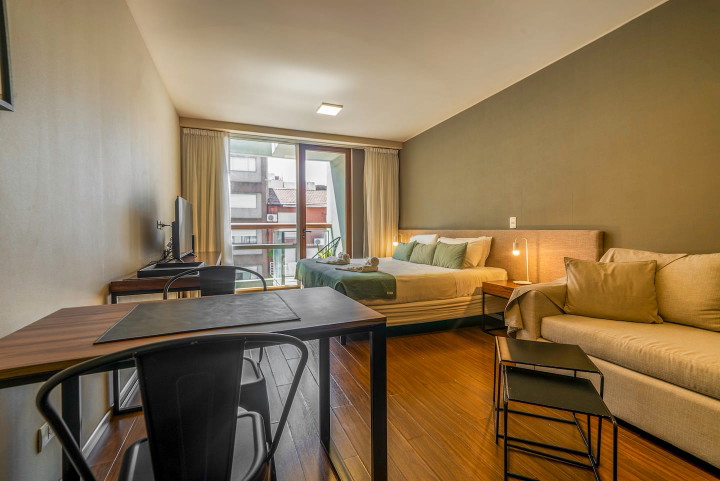 Luxury Studio With Rooftop Pool, Doorman And Gym - Buenos Aires