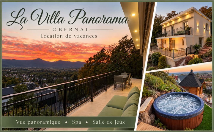 La Villa Panorama Obernai-jacuzzi-salle De Jeux - Obernai