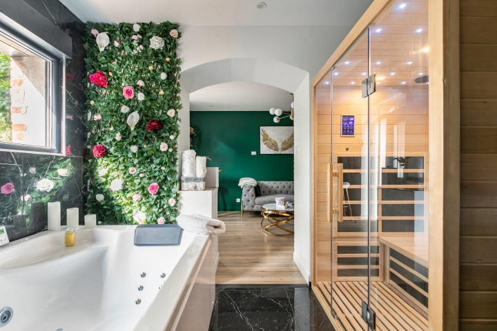 «&nbsp;L'evasion&nbsp;»&nbsp;: Jacuzzi, Sauna, Terrasse & Parking - Rouen