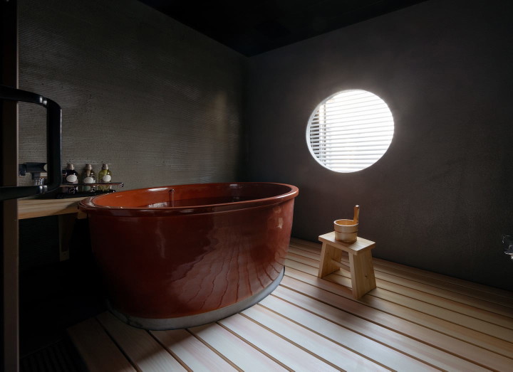 Wow! Wow! Japanese Modern Twin Room With A Private Hinoki Cypress Sauna And Ceramic Bath [Kaya-kaya-] - Takayama