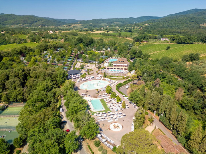 Campsite Hu Norcenni Girasole Village - Tuscany